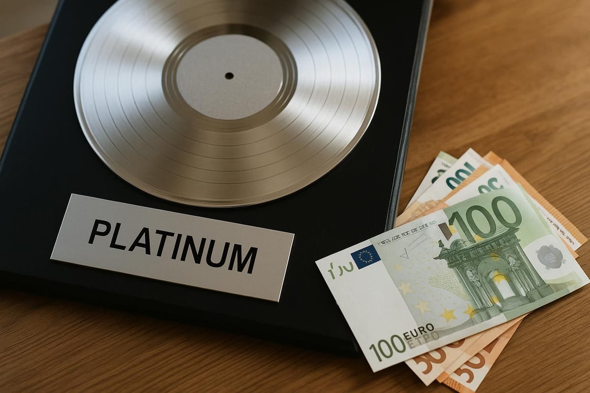 Combien rapportent un disque de platine, d'or et de diamant ? - USSCPlus